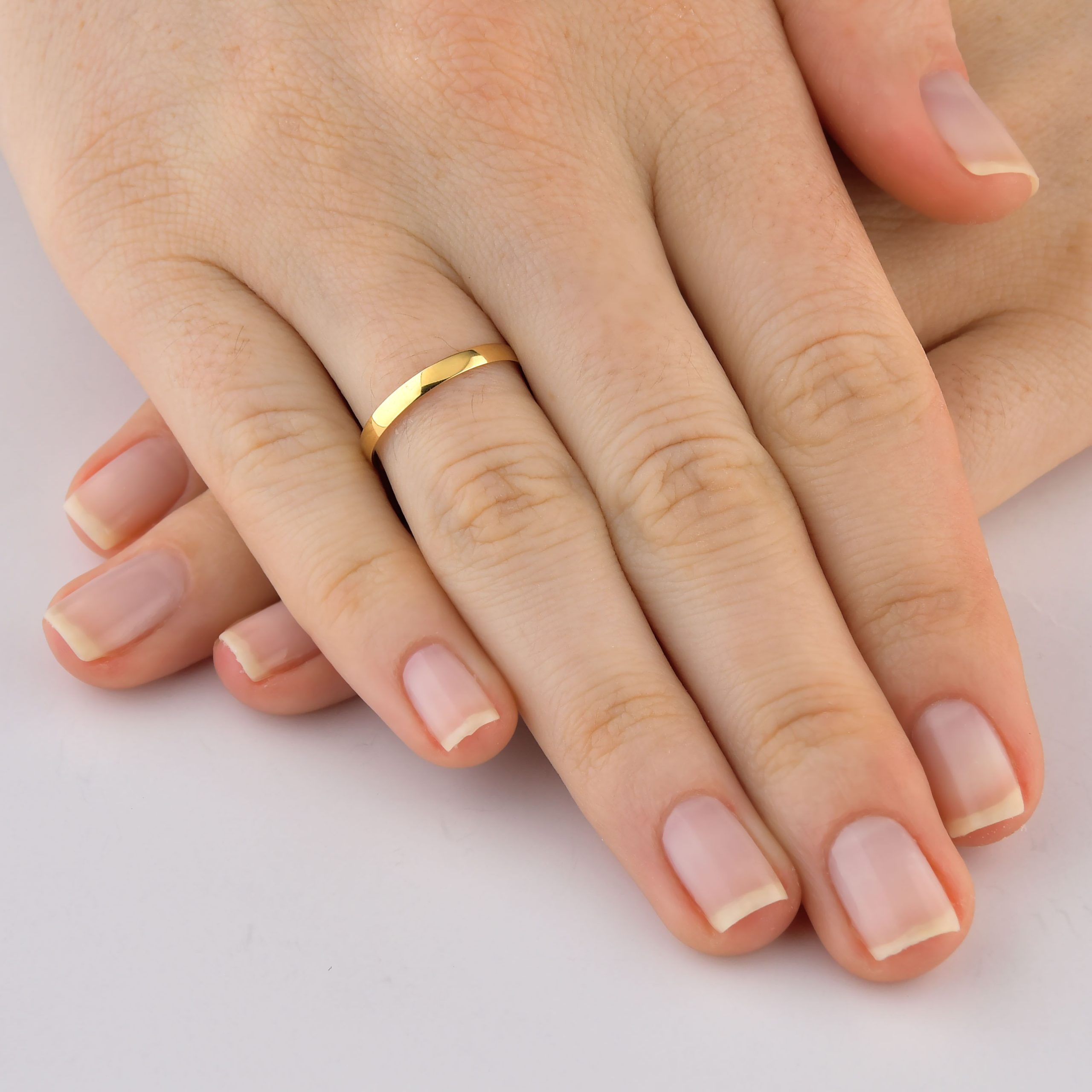 Par Alian a Ouro 2mm Slim Ellos Joalheria